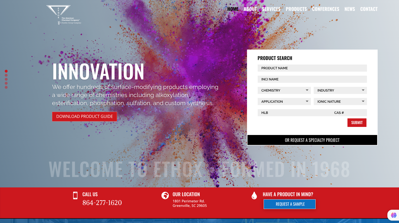 Introducing the New Ethox Chemicals Website: Ethox.com